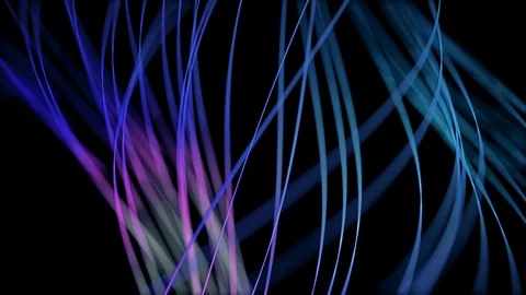 Abstract animation of colored lines on a... | Stock Video | Pond5