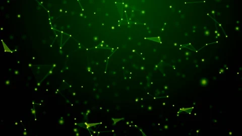 Abstract animation on green background f... | Stock Video | Pond5