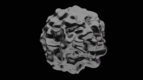 Abstract animation of liquid mercury met... | Stock Video | Pond5