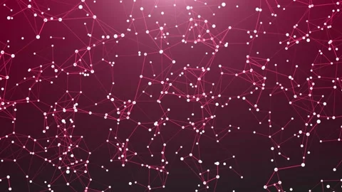 Abstract Animation Plexus Red Lines Foot... | Stock Video | Pond5