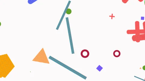 Abstract animation. Simple shapes. Loope... | Stock Video | Pond5