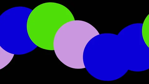 Abstract animation. Simple shapes. Loope... | Stock Video | Pond5