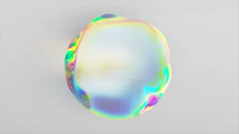 Abstract animation of a transparent sphe... | Stock Video | Pond5