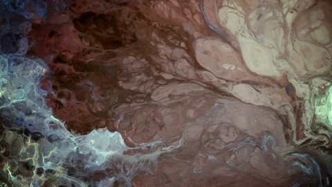 Abstract Art Ink Paint Blast Explode Tur... | Stock Video | Pond5