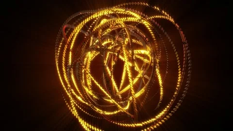 Abstract background 3D animation shiny g... | Stock Video | Pond5