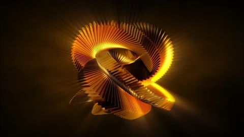 Abstract background 3D animation shiny f... | Stock Video | Pond5