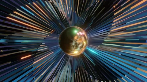 Abstract background 3D animation shiny f... | Stock Video | Pond5
