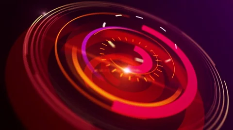 Abstract background with animated interf... | Stock Video | Pond5