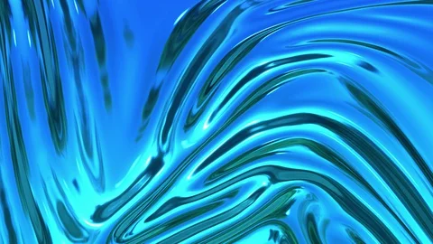 abstract background of blue liquid metal... | Stock Video | Pond5