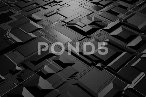 Abstract background with dark concept. 3D rendering. Illustration ...