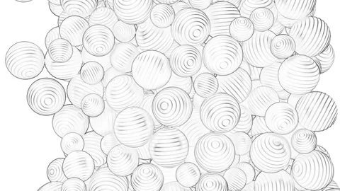 Balls Outline Stock Footage ~ Royalty Free Stock Videos | Pond5