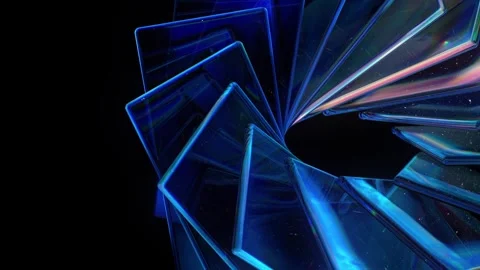 Abstract background with glass reflectio... | Stock Video | Pond5