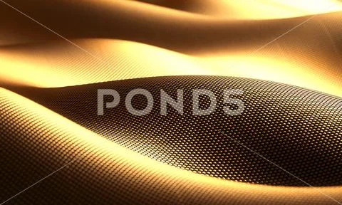 Abstract background of gold material, 3d rendering: Graphic #125268301