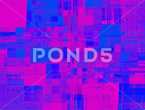 Abstract background in red and blue, with a spectacular rhythm and ...