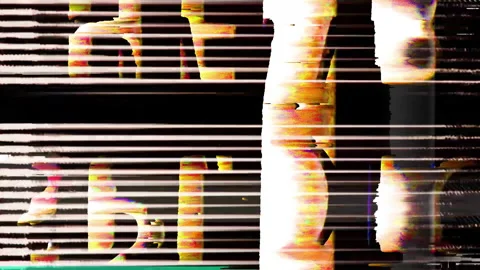 Abstract background video sci-fi static ... | Stock Video | Pond5