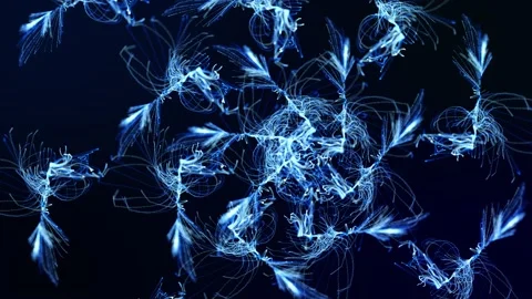 Abstract bg like winter frost pattern in... | Stock Video | Pond5