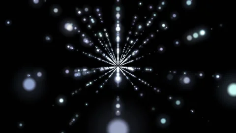 Abstract Black And White Particles Backg... | Stock Video | Pond5