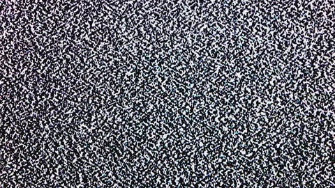 Abstract black and white static noise re... | Stock Video | Pond5