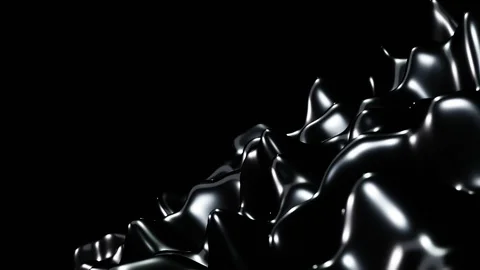 Abstract Black liquid Wave Moving Techno... | Stock Video | Pond5