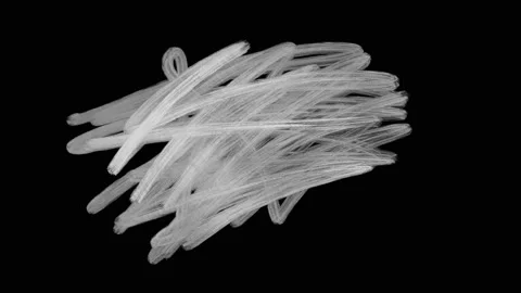 Abstract black screen hand-drawing disti... | Stock Video | Pond5