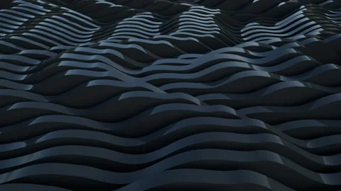 Abstract black wave animation background... | Stock Video | Pond5