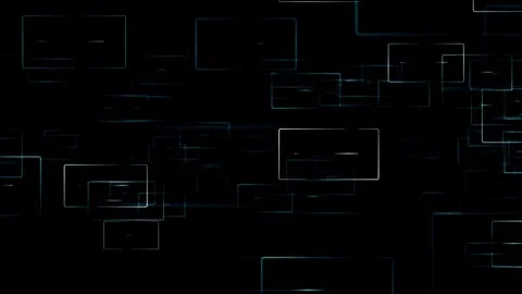Abstract blinking rectangular shape back... | Stock Video | Pond5
