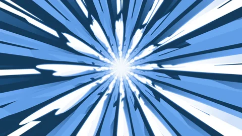 Abstract blue and white cartoon backgrou... | Stock Video | Pond5