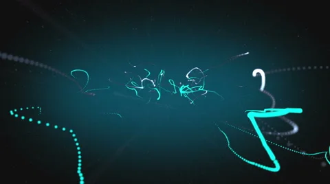 Abstract blue animation background | Stock Video | Pond5