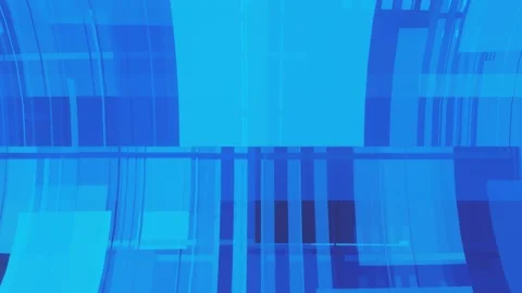 Abstract blue animation cyber or technol... | Stock Video | Pond5