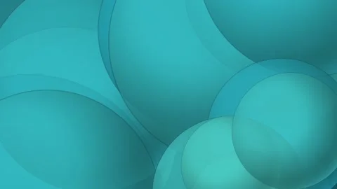 Abstract blue circle animation backdrop | Stock Video | Pond5