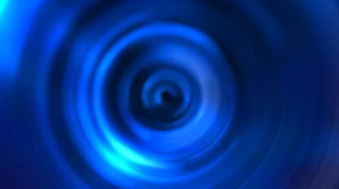 Abstract blue circle flashing background | Stock Video | Pond5