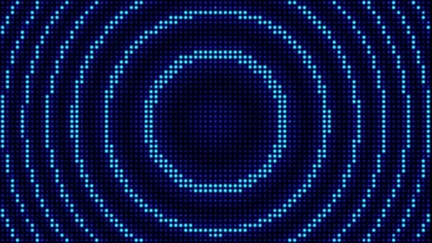 Abstract Blue Circle Lights Motion Anima... | Stock Video | Pond5