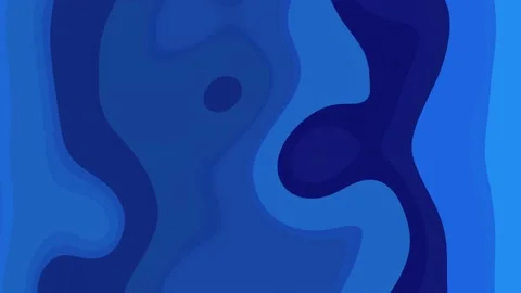 abstract blue color liquid Wavy motion b... | Stock Video | Pond5