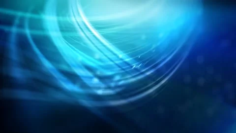 Abstract Blue Cool Particles Motion Back... | Stock Video | Pond5