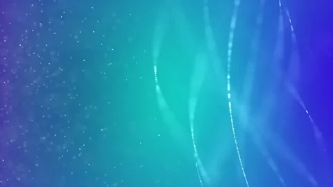 Abstract Blue Cool Particles Motion Back... | Stock Video | Pond5