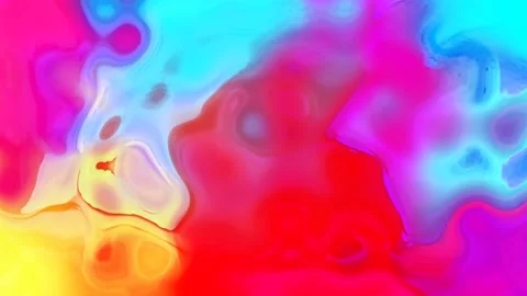 Abstract blue liquid paint animation.blu... | Stock Video | Pond5