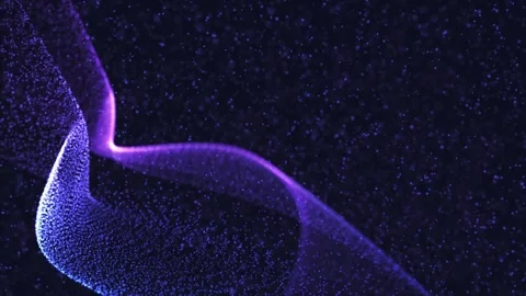 Abstract blue motion background wave flo... | Stock Video | Pond5