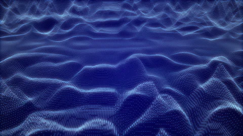 Abstract Blue Particles Animation for Di... | Stock Video | Pond5