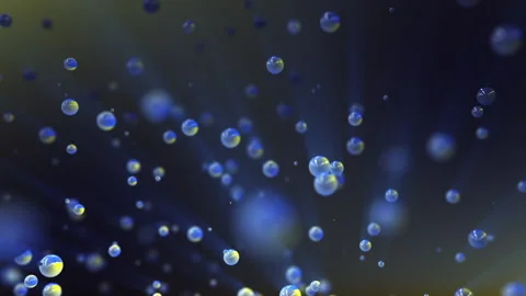 Abstract Blue Particles Background. Abst... | Stock Video | Pond5