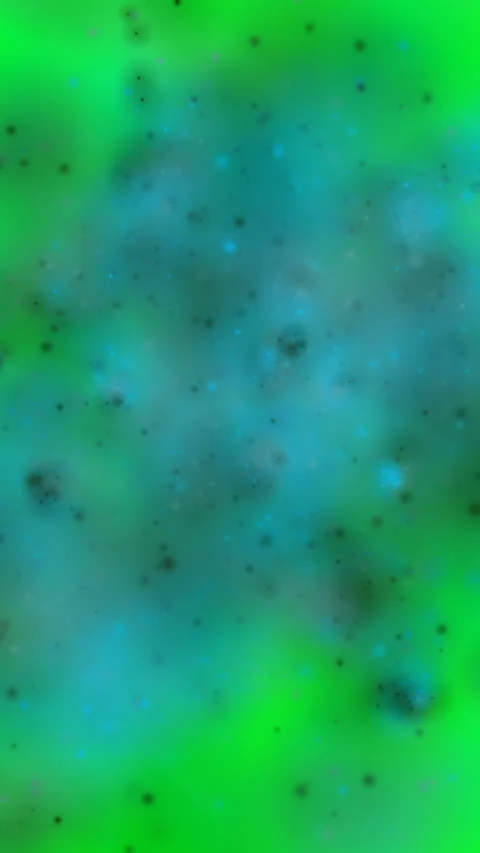 Abstract blue particles on green screen ... | Stock Video | Pond5