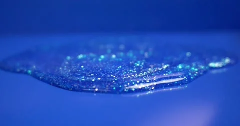Abstract blue true glitter texture on a ... | Stock Video | Pond5