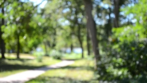 Abstract blurred backgrounds hiking trai... | Stock Video | Pond5