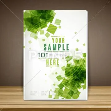 Abstract book cover template design ~ Clip Art #46067567