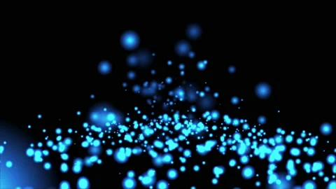 Abstract Bouncing Particles on floor Bac... | Stock Video | Pond5