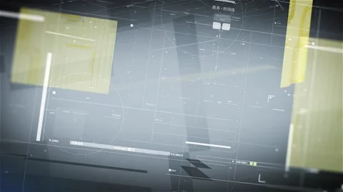 Abstract Business Intro Digital Renderin... | Stock Video | Pond5