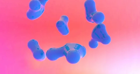 Abstract cells metamorphosis 3d animatio... | Stock Video | Pond5
