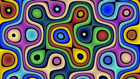 Abstract CGI motion background with anim... | Stock Video | Pond5