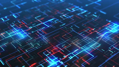 Grid Animation Grid Background Stock Footage ~ Royalty Free Stock ...