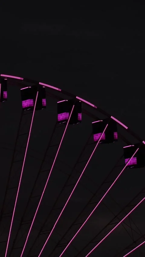 Ferris Wheel Neon Stock Videos – Royalty-Free HD & 4K Videos