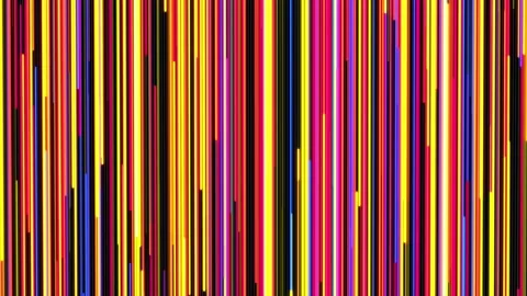 Abstract cmyk colors neon lines flowing ... | Stock Video | Pond5